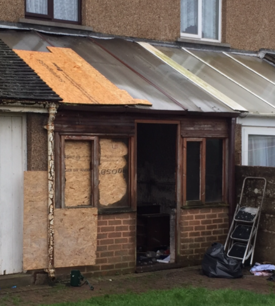 Replacing A Fire Damaged Conservatory